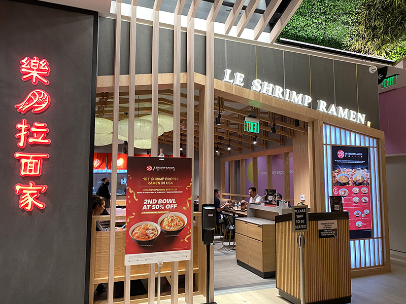 Le Shrimp Ramen is now open at South Coast Plaza, Orange County - Vegas ...