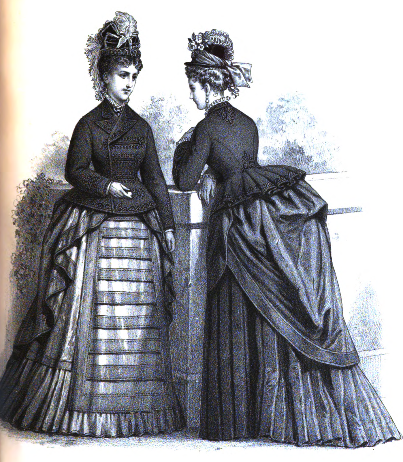 19th Century Historical Tidbits: 1874 Fashions Part 2
