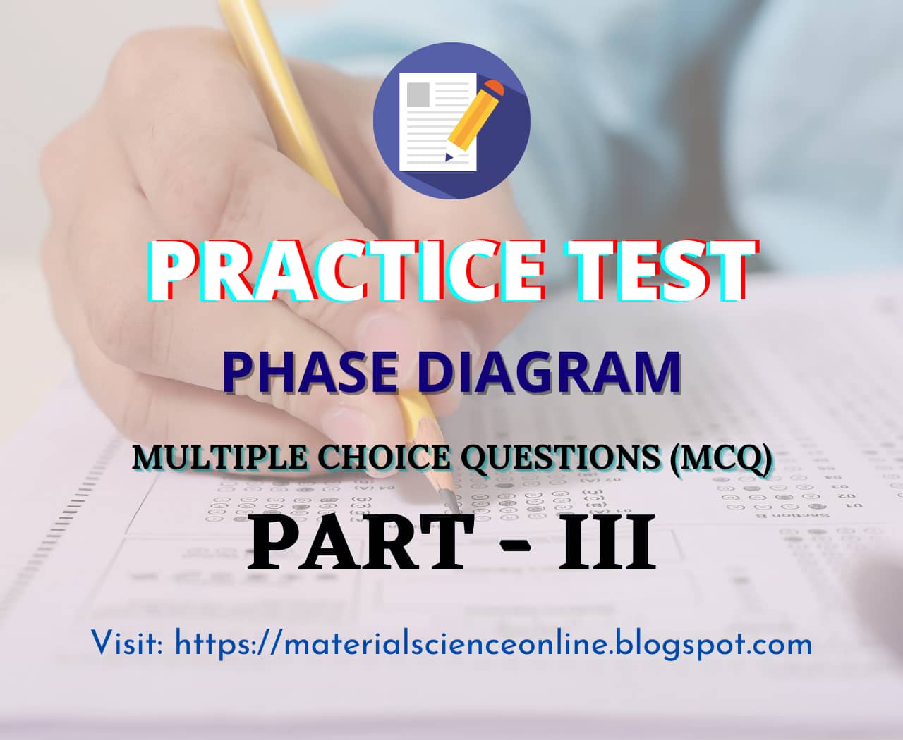 Phase Diagram MCQs Online Practice Test | Part - III | Material Science ...