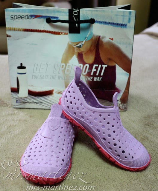 #babyMartinez OOTD: Speedo Infant Jelly Swim Footwear in Passion Pink ...