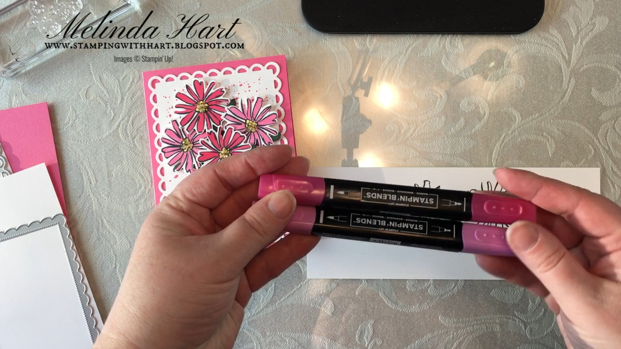 Stamping with Hart: Color & Contour Fun Continued! Two more card ideas ...