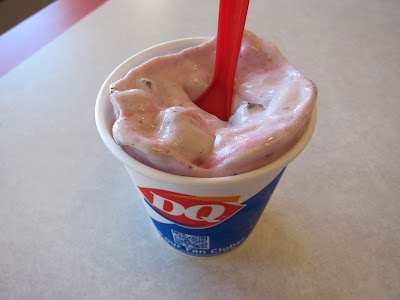 Review: Dairy Queen - Tripleberry Brownie Blizzard
