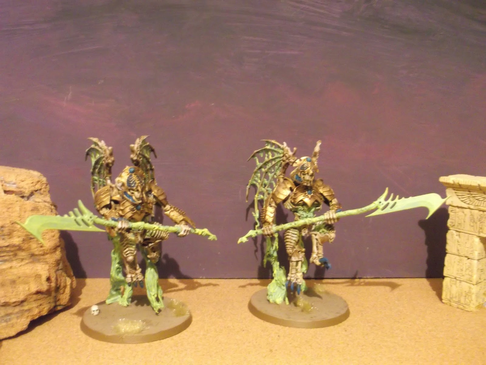 Goblin Lee's Miniatures Blog. : Nagash (old version), and 'friends'.
