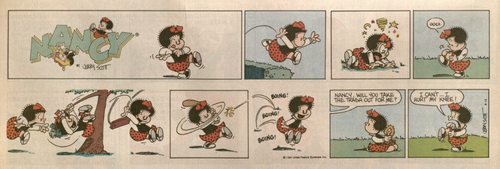 Baking the Baker: Nancy by Jerry Scott