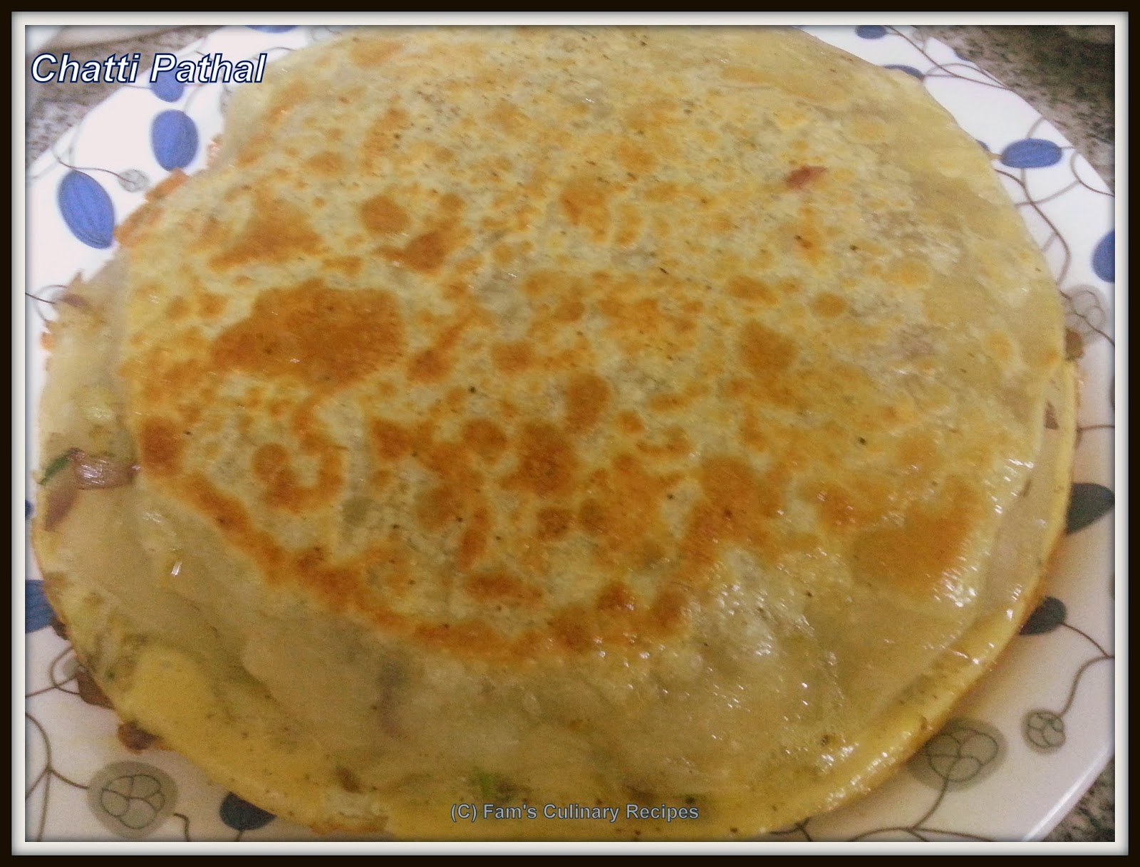 Fam's Culinary Recipes: Chatti Pathal / Chatti Pathiri - Layered ...