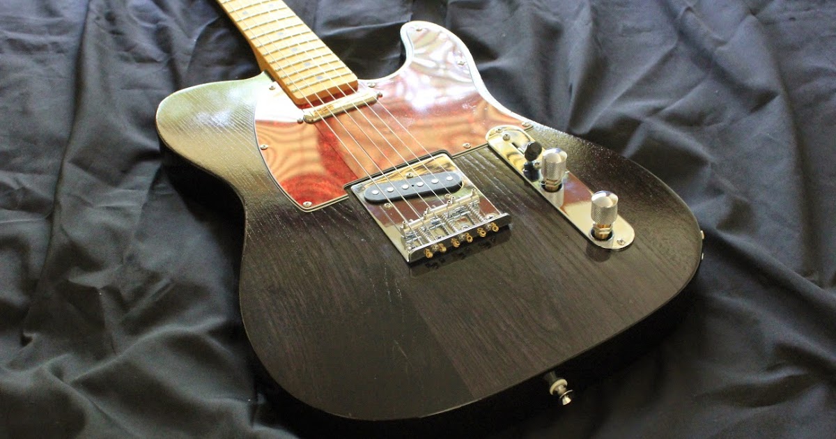Guitar Kit Builder: Black Ash Telecaster: She's Done!