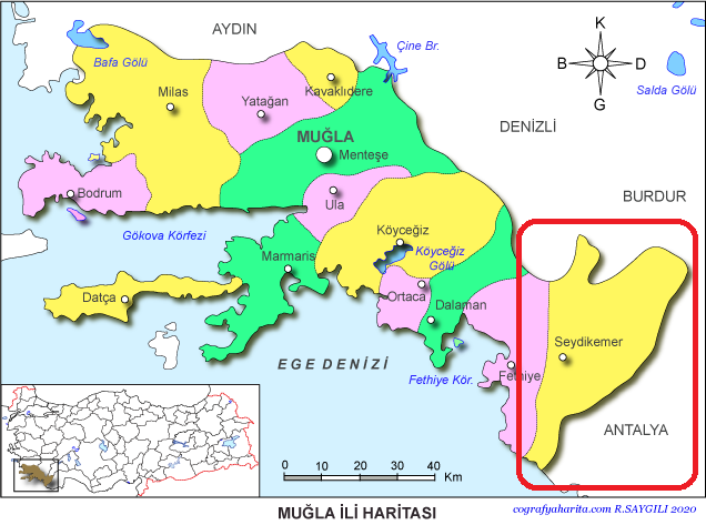 Dünya'nın Bütün Camileri: MUĞLA'NIN SEYDİKEMER İLÇESİNDEKİ CAMİLER