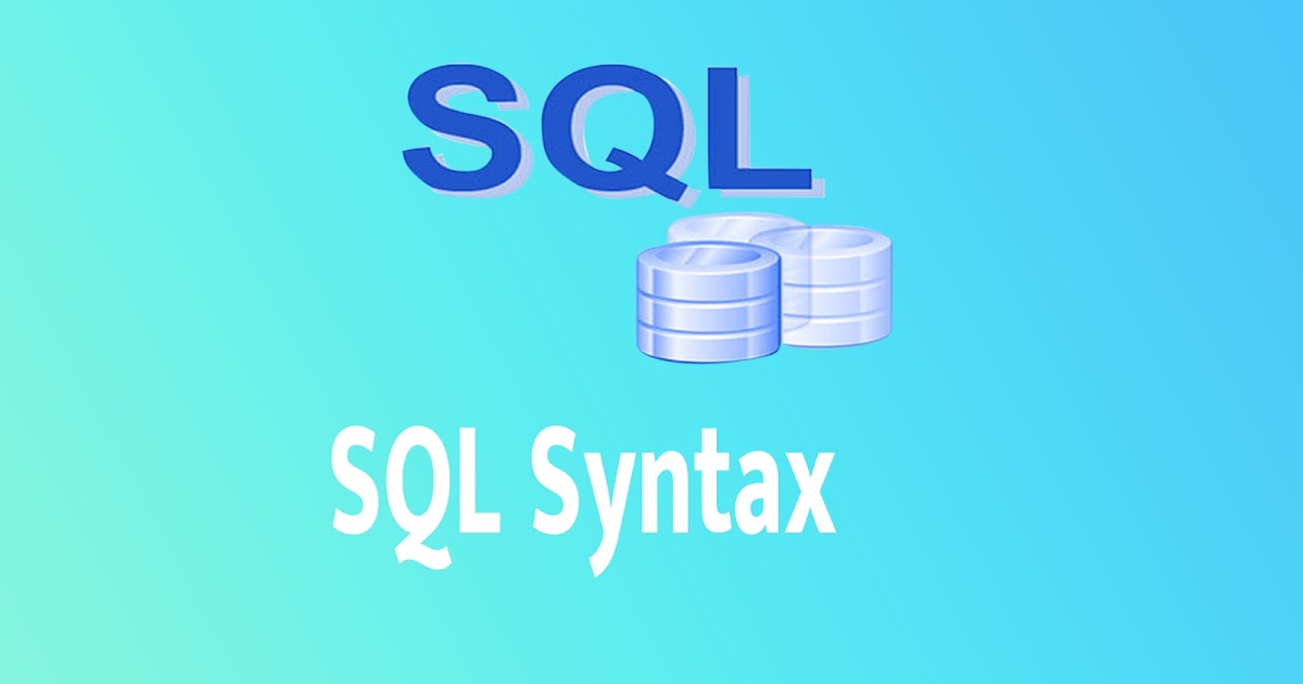 SQL Syntax