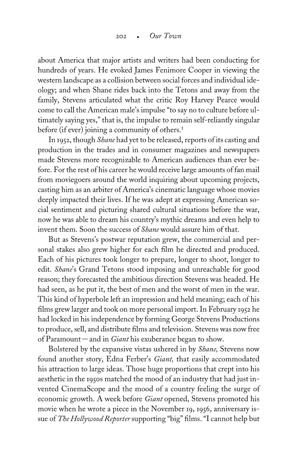 JAMES DEAN: GEORGE STEVENS