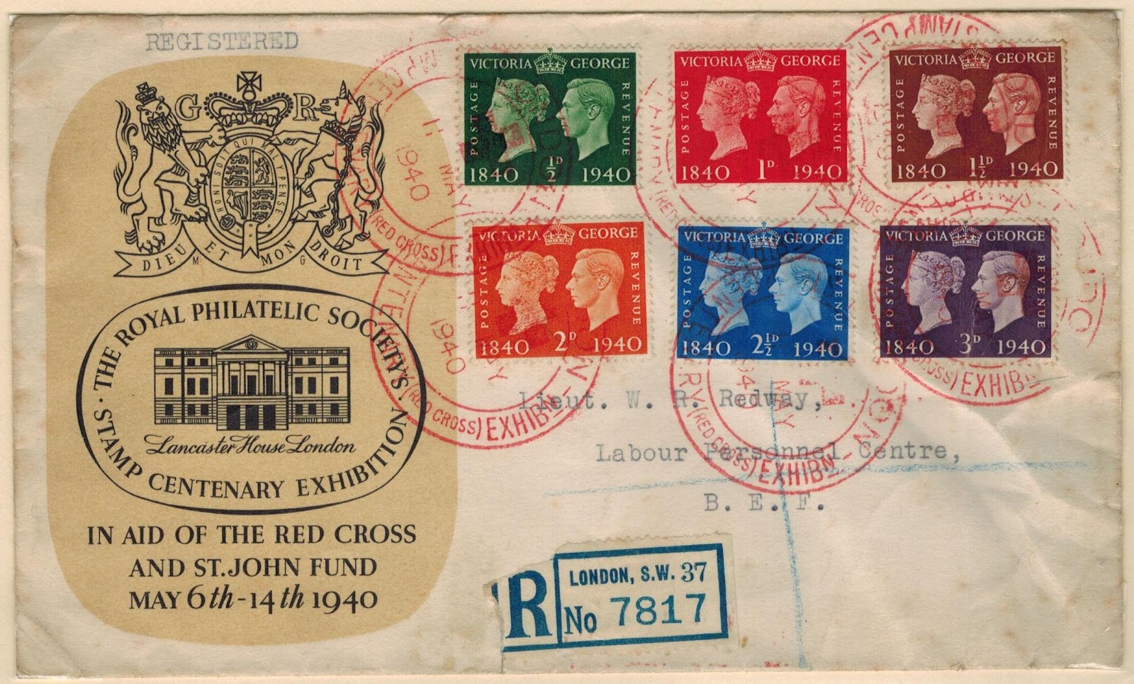 Great Britain Philately: 1940 Centenary of World's First Adhesive ...