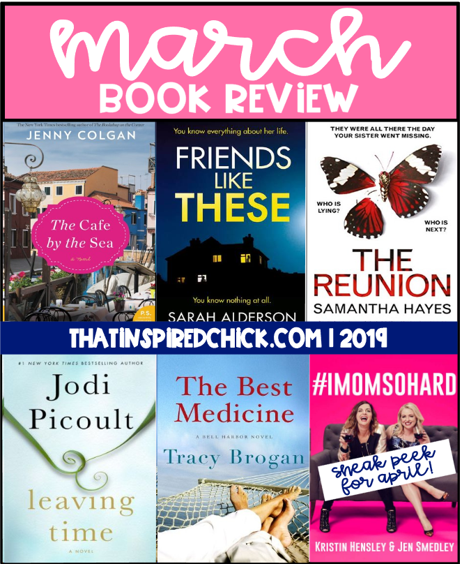 MARCH BOOK REVIEW | 2019 | That Inspired Chick