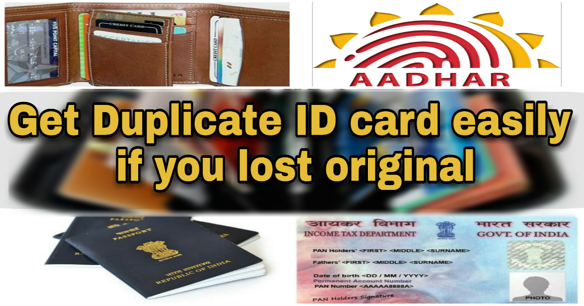 How To Get Duplicate For Any ID Card If You Lost Circulate India how-to-get-duplicate-for-any-id-card-if-you-lost-circulate-india