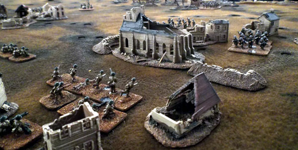 Another Square Bashing game - British attack