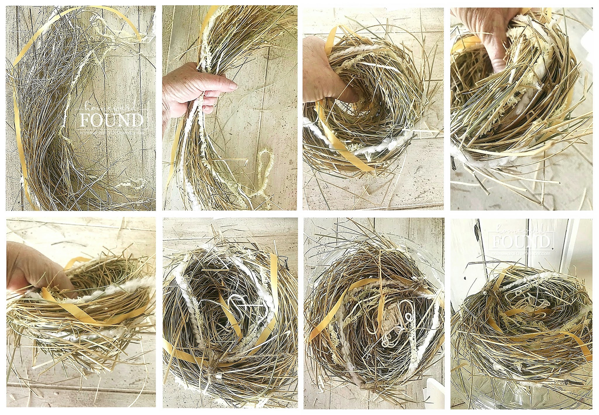 Yes You Can Make A Bird Nest Homeward Found Decor Yes You Can Make A Bird Nest Homeward Found Decor