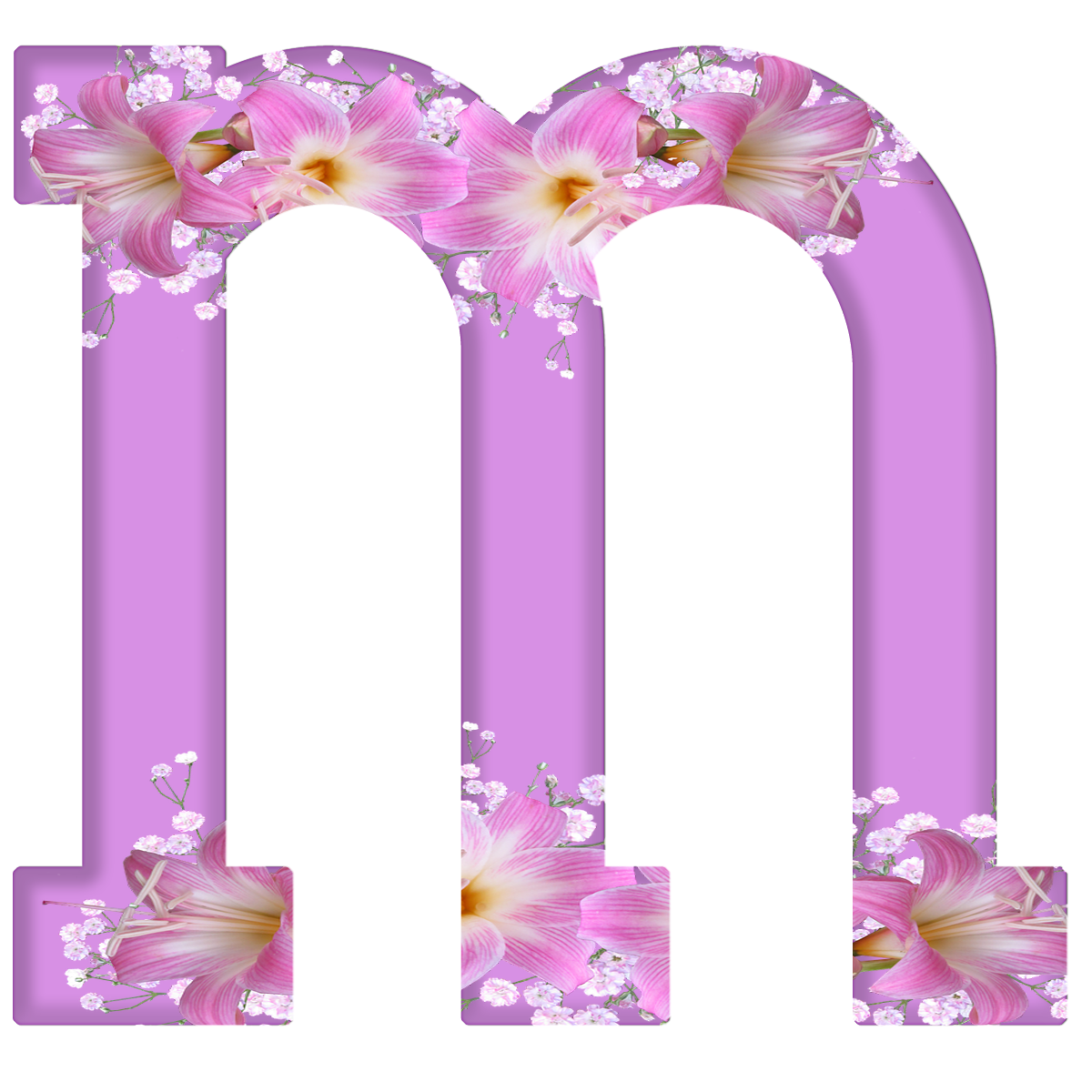 ® Colección de Gifs ®: IMÁGENES DE LETRAS MAYÚSCULAS DISEÑO FLORES ...