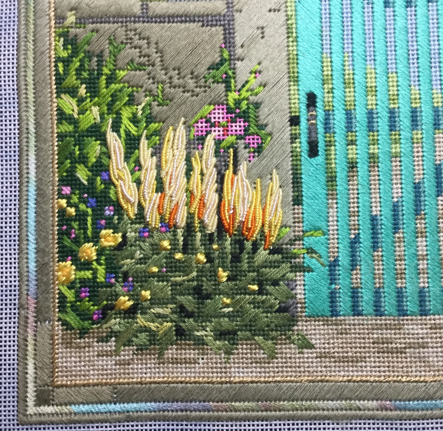 Two-Handed Stitcher: Inching Along...