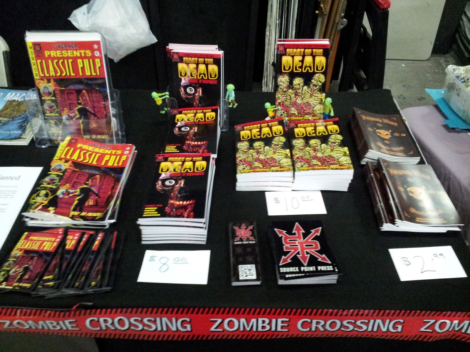 Source Point Press: Source Point Press rocks Zombie Con in Detroit, MI ...