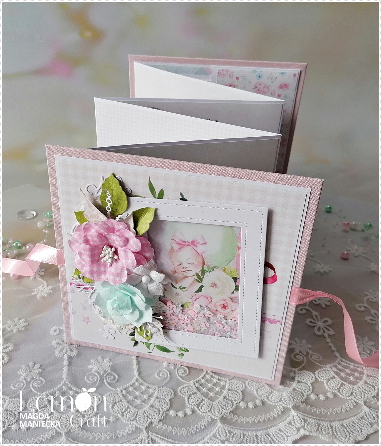 BABY BOOM LemonCraft - dziecięce papiery do scrapbookingu w pastelowych ...