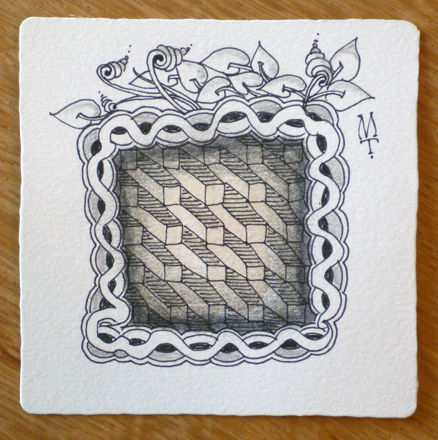 Zentangle: A Frame of Mine [d]