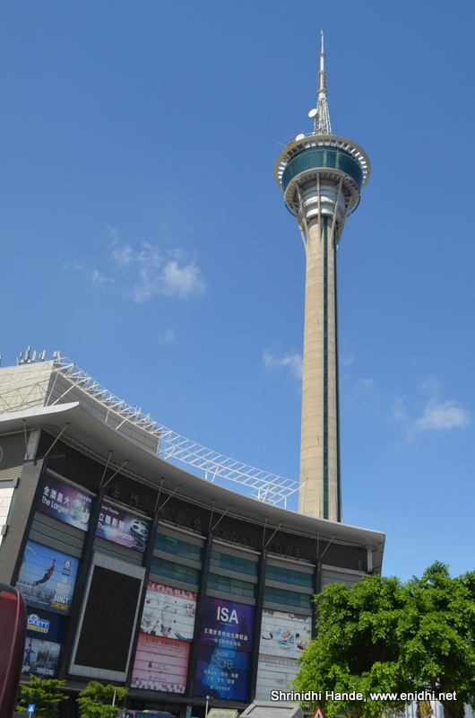 Macau Tower Skywalk Adventure Experience - eNidhi India Travel Blog