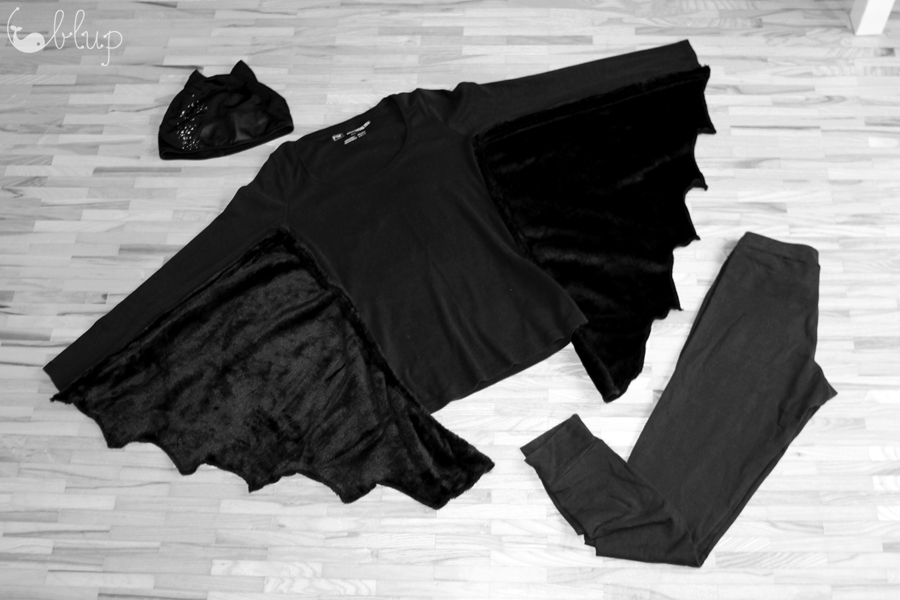 Pustni kostum: netopir