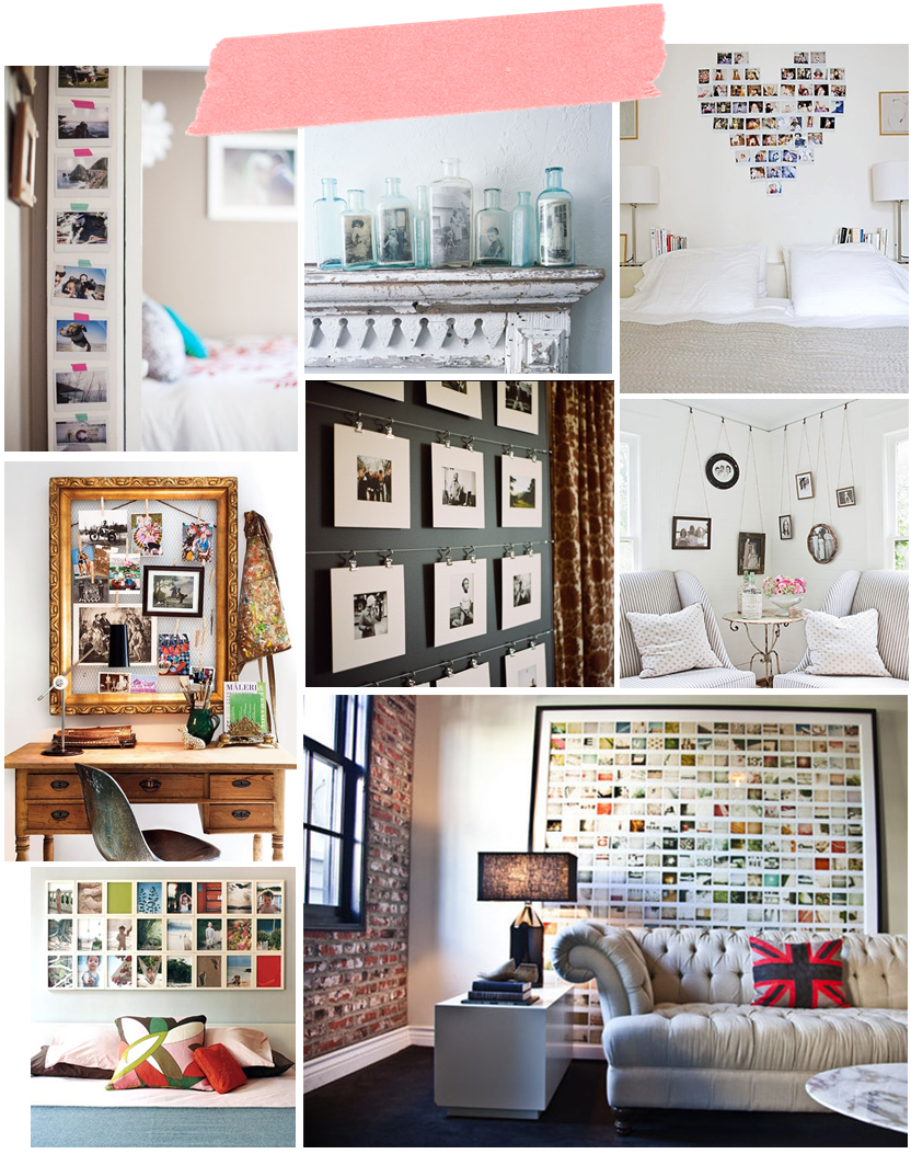8 creative ways to display pictures - nyloncake