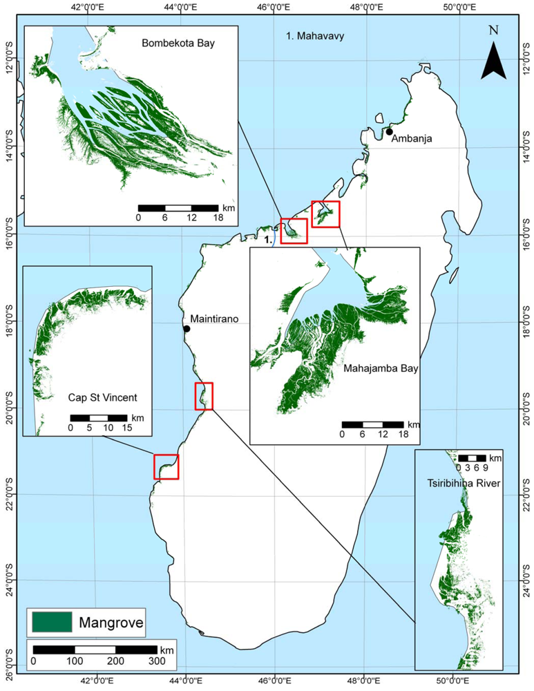 Mangroves of Madagascar : Mangrove Forest Cover Change in Madacascar ...