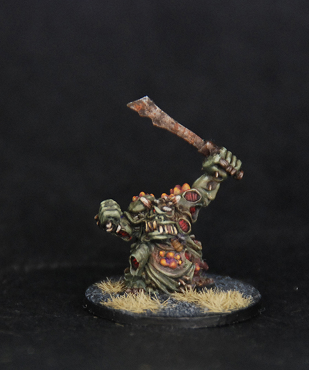 Kostka Domina: WARMASTER Nurgle Daemon Prince