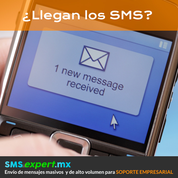 ¿Llegan los SMS?
