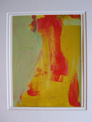 Chinoiserie Chic: Small Abstract Art