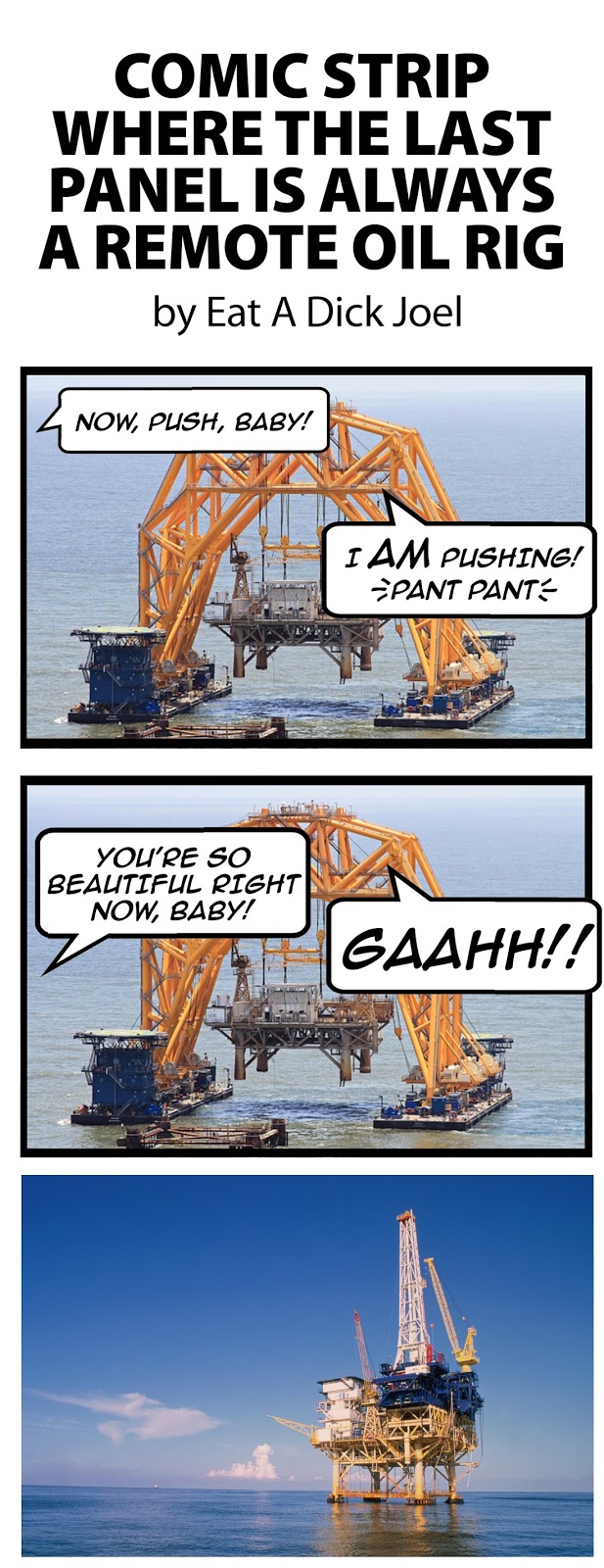 Eat A Dick, Joel: The Blog: Comic Strip Where The Last Panel Is Always ...