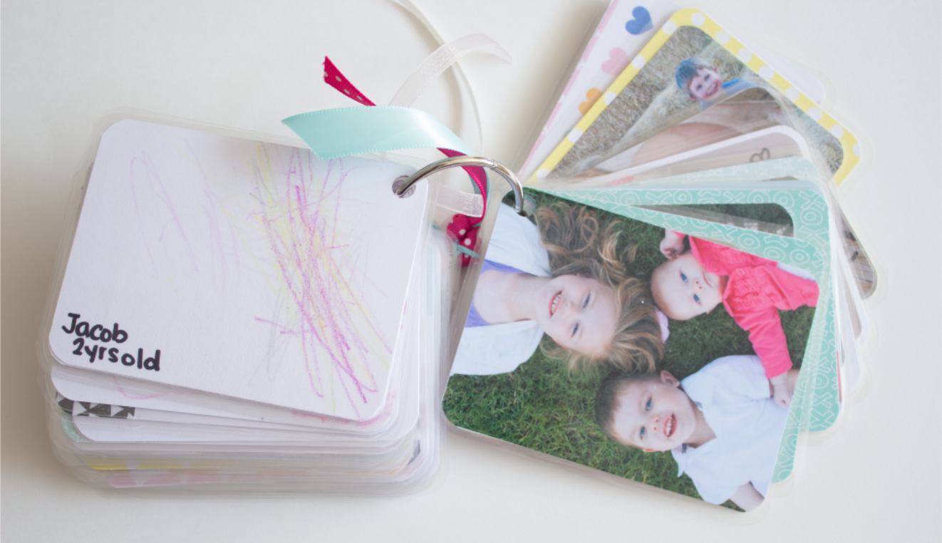 Creating a Mini Photo Memory Book - Naturally Creative Mama