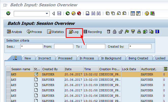 Step by Step tutorial on BDC Session Method Program in SAP ABAP