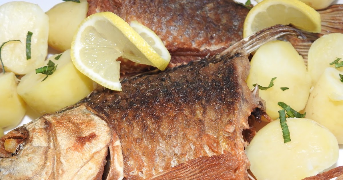 Peste prajit cu cartofi noi natur reteta | Retetetraditionaleromanesti.ro