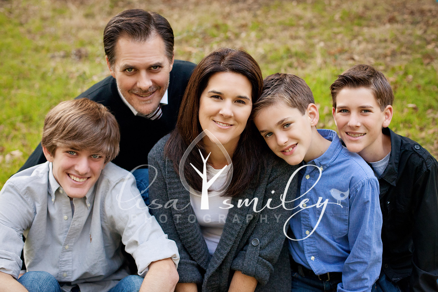 Lisa Smiley Photography: Their Three Sons | Sacramento Family Photographer
