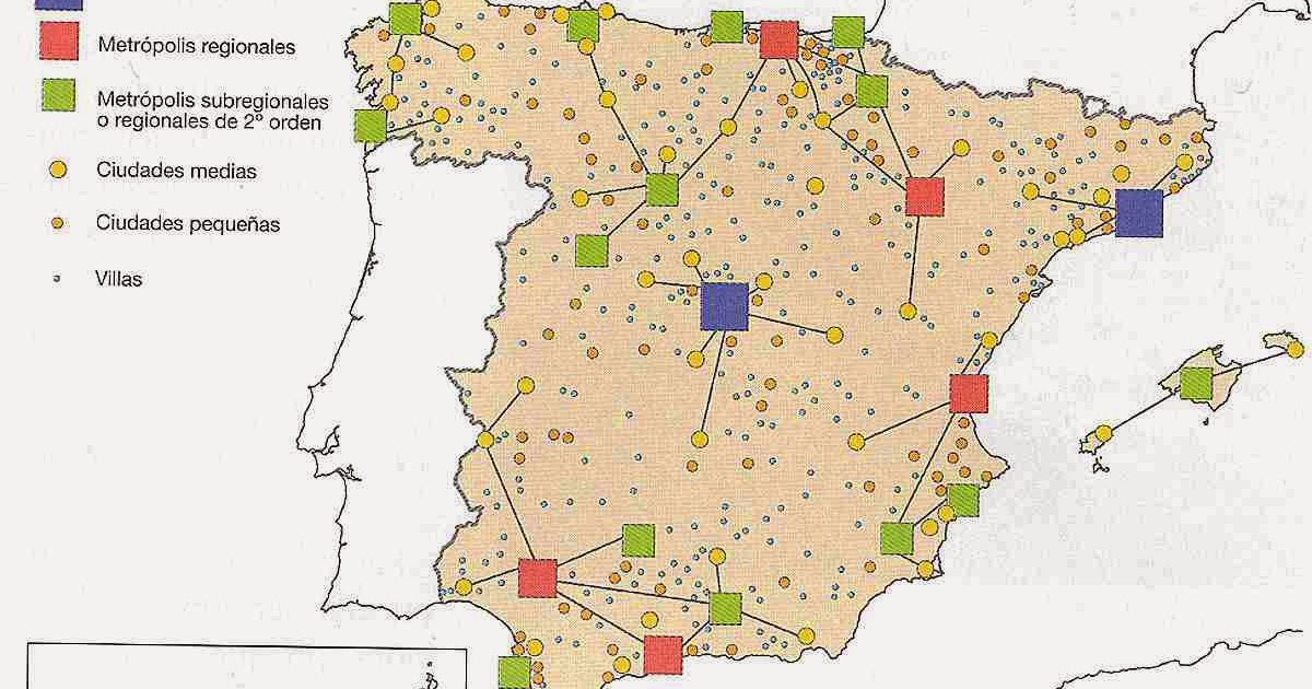 Geografía e Historia de España: TEMA 2.2: LA CIUDAD ESPAÑOLA