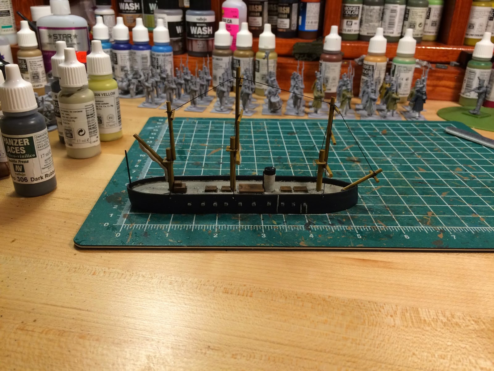 From MilesR - 1/600 Broadside Ironclad: HMS Hector (20 Points)