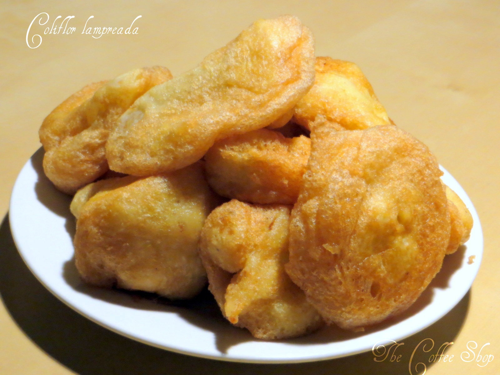 The Coffee Shop: Delicious Appetizer - Battered Cauliflower