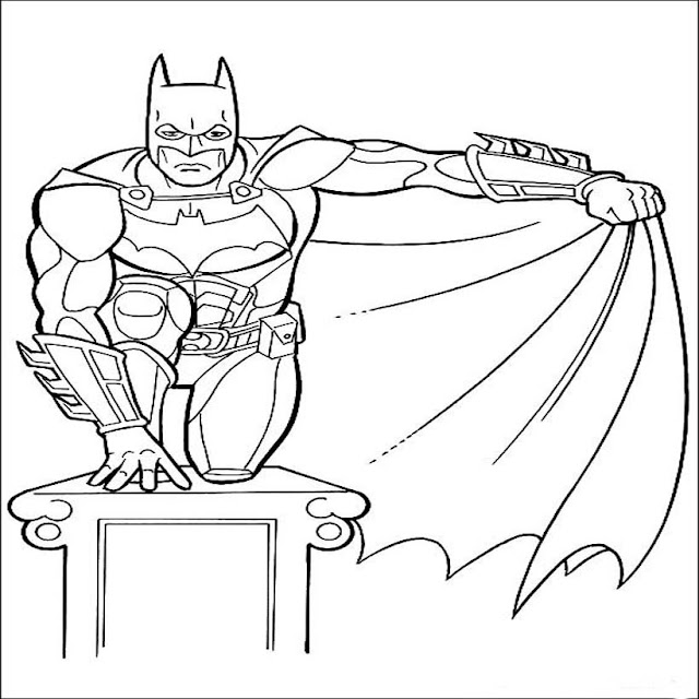 Batman coloring pictures pages for kids ~ Coloring Pictures