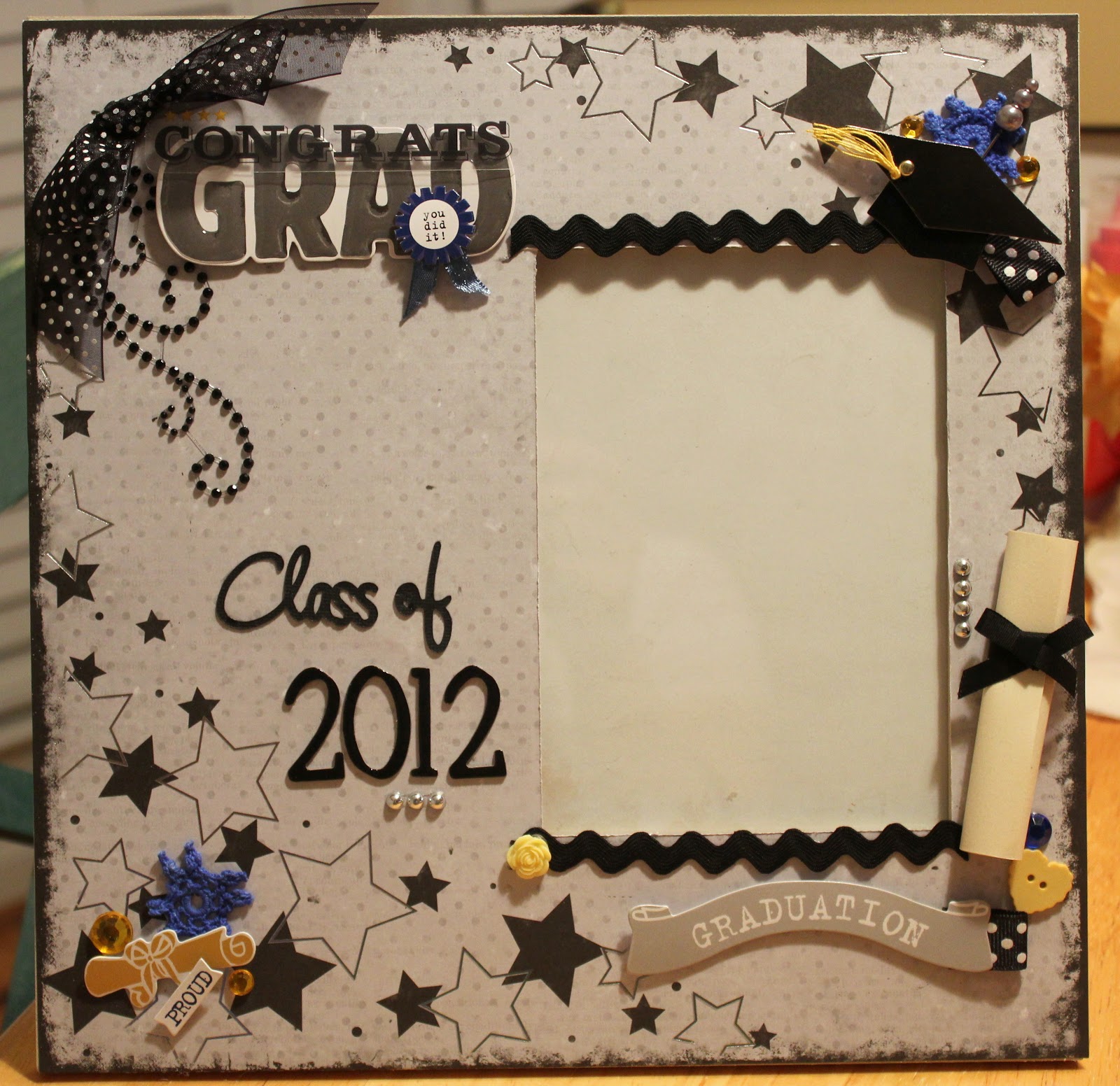 My Creative Side: Graduation Picture Frame Gift