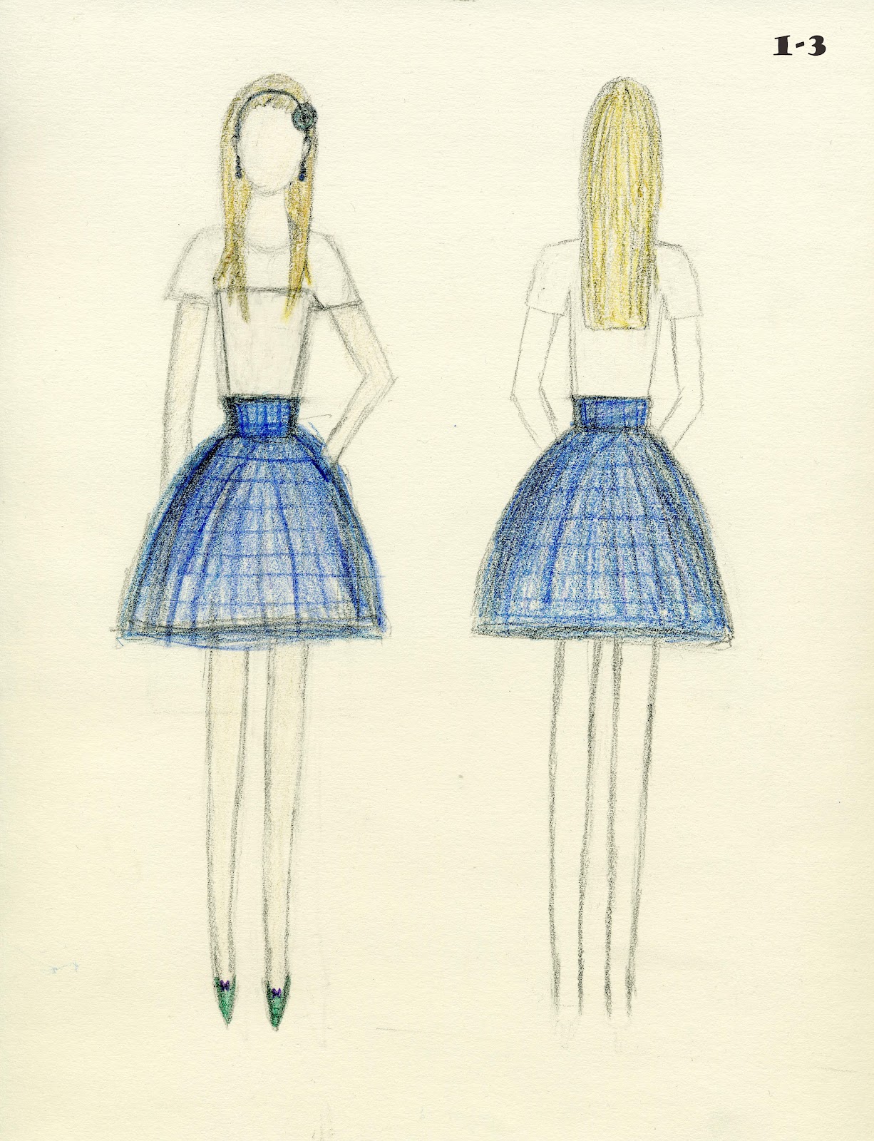 aBree Original: FIT portfolio sketches