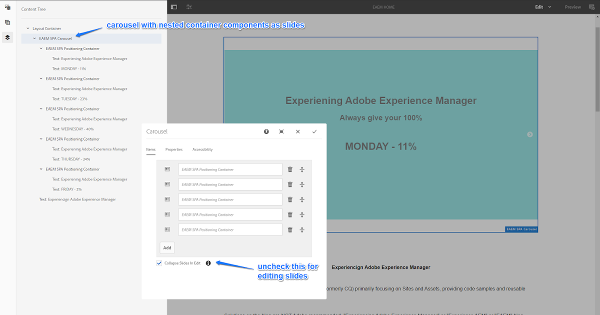 Experiencing Adobe Experience Manager (AEM, CQ): AEM 6550 - React SPA ...