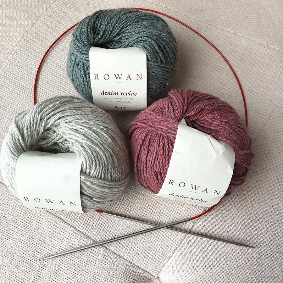 A Short and Sweet MKAL: Gnatalie the Gnome in Rowan Denim Revive