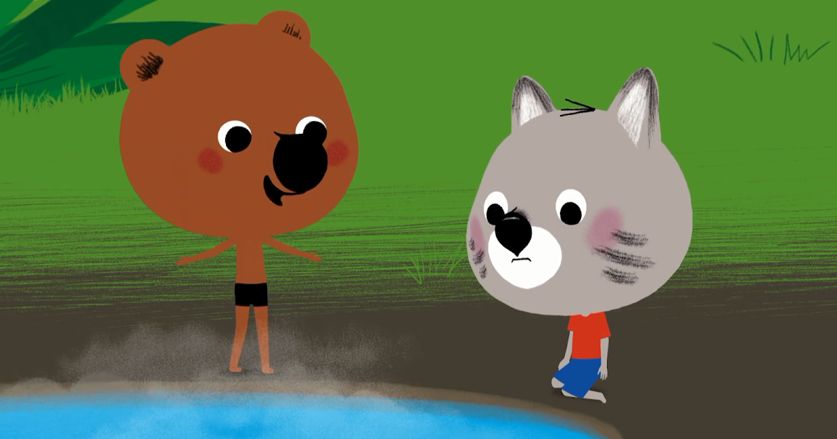 Shirtless Cartoon Boys: Mouk and Chavapa