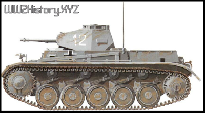 GERMANY Panzerkampfwagen II Light Tank | WW2 History