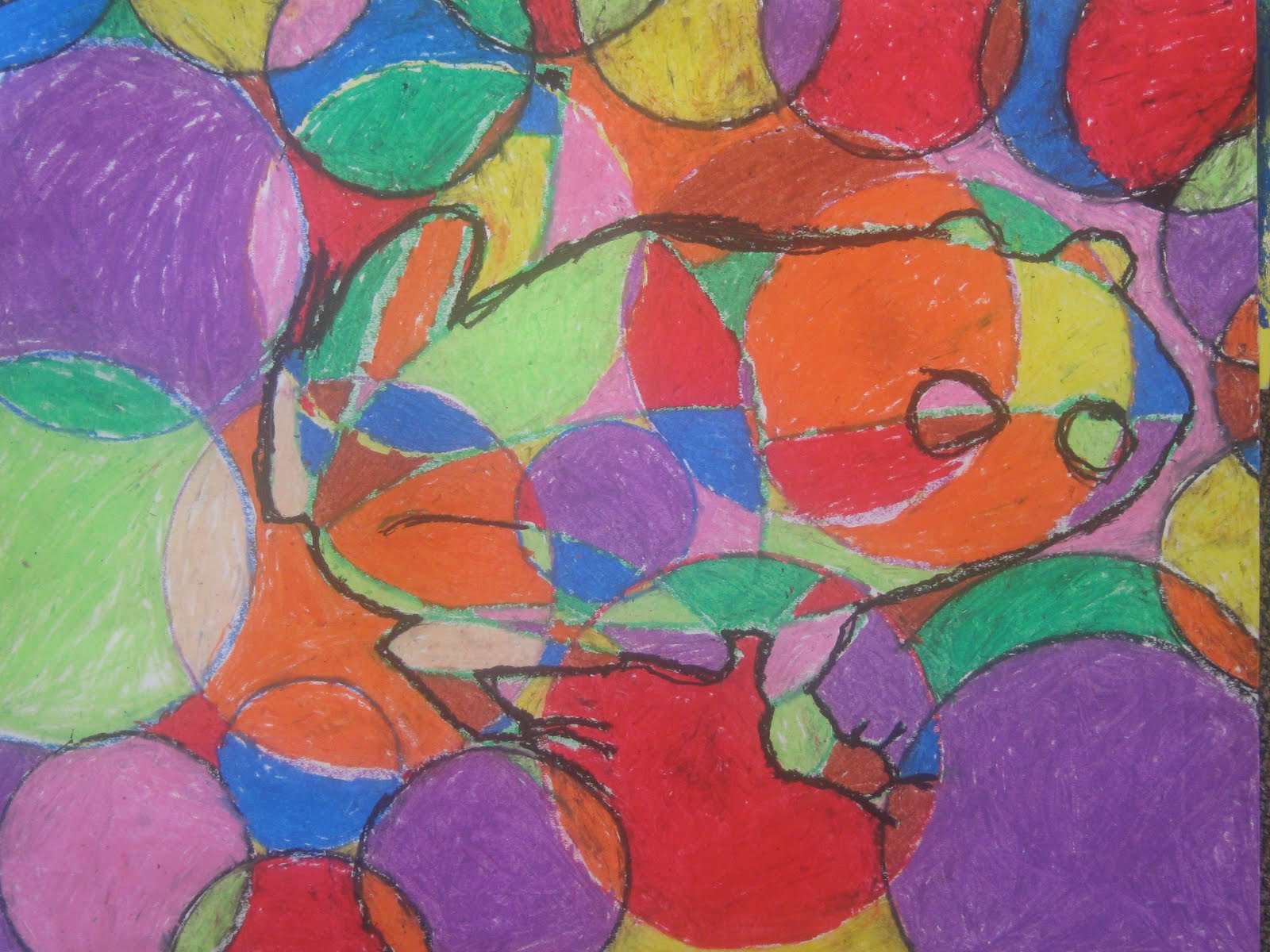 Cubist Animal Art Rowland Hall