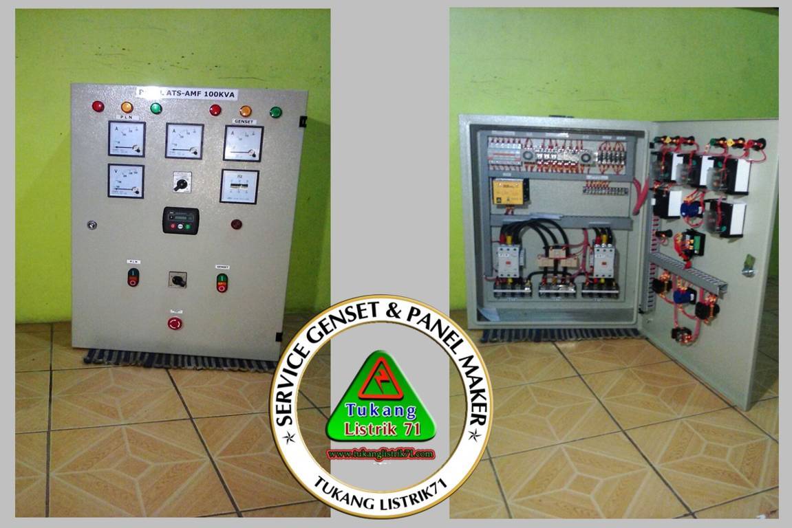 HARGA PANEL GENSET OTOMATIS - Pembuatan panel listrik