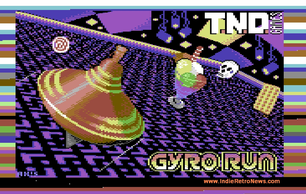 Indie Retro News: Gyro Run - An Arcade spinner game via TND for your C64