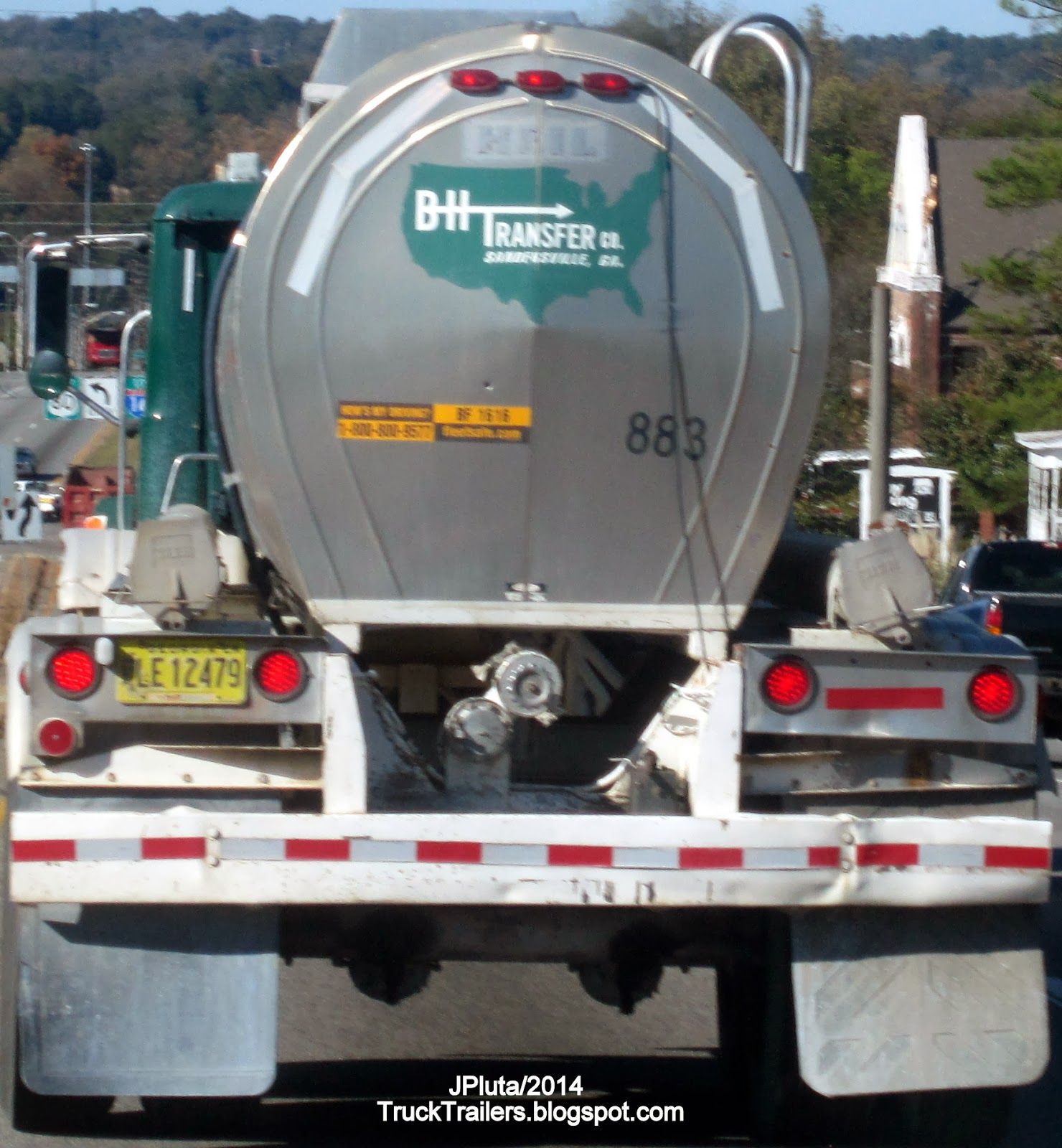 TRUCK TRAILER Transport Express Freight Logistic Diesel Mack Peterbilt ...