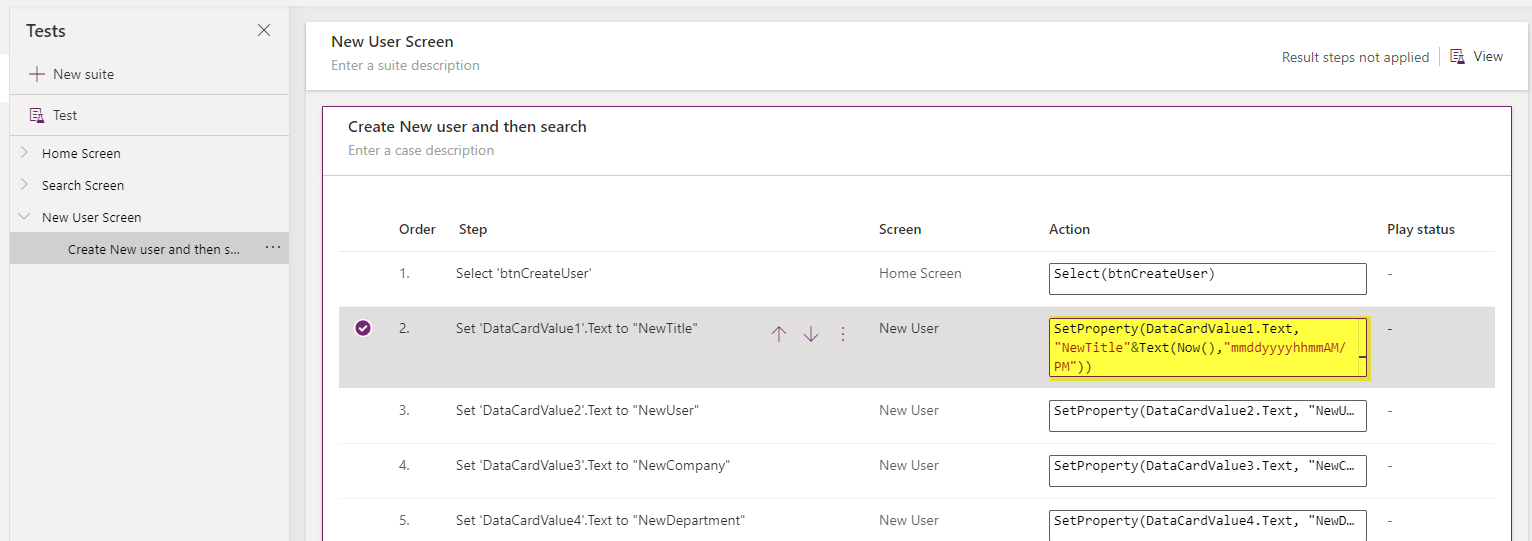 Aspiring Architect: Power Apps - Test Studio - Automation Testing